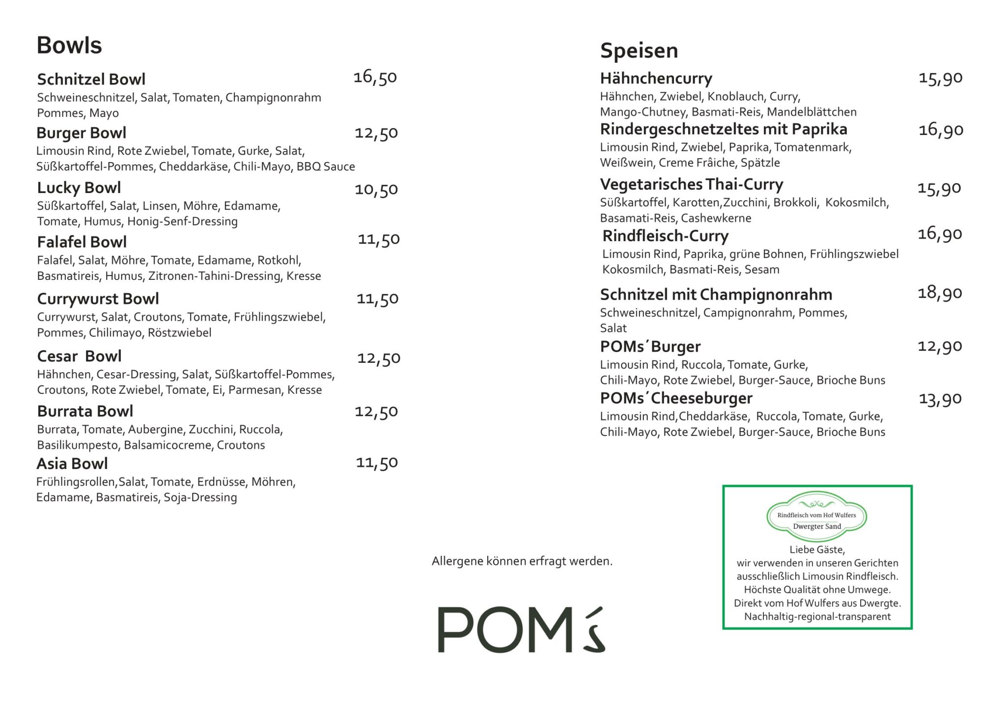 Startseite - Pom's Cafe Werlte